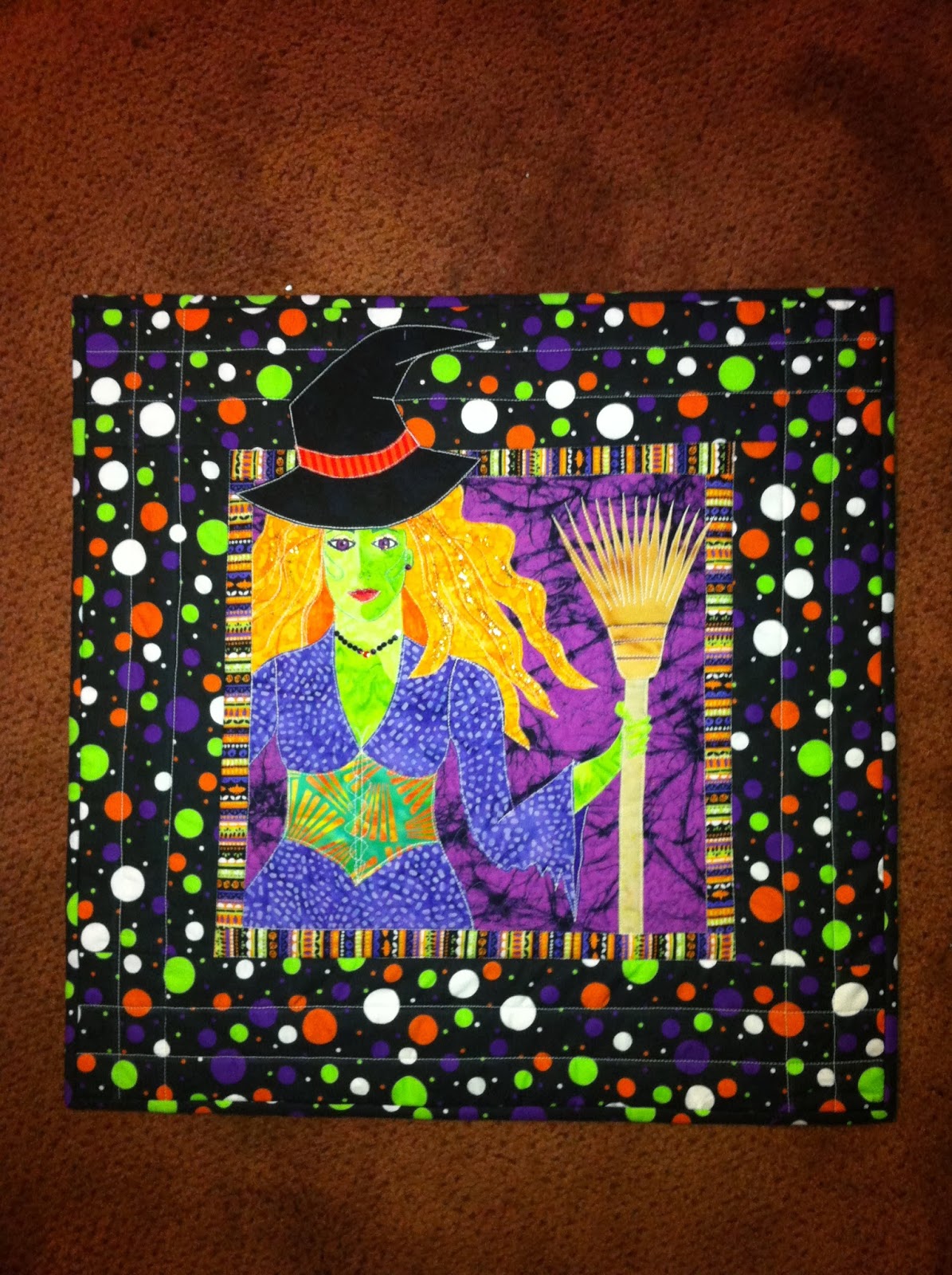 Artsy Chick Quilts: Witchie Poo 2013