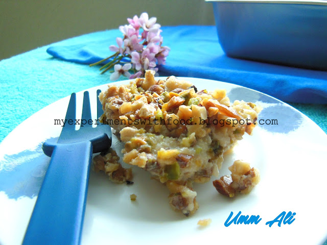 My Experiments With Food: Umm Ali/ Egyptian Bread Pudding