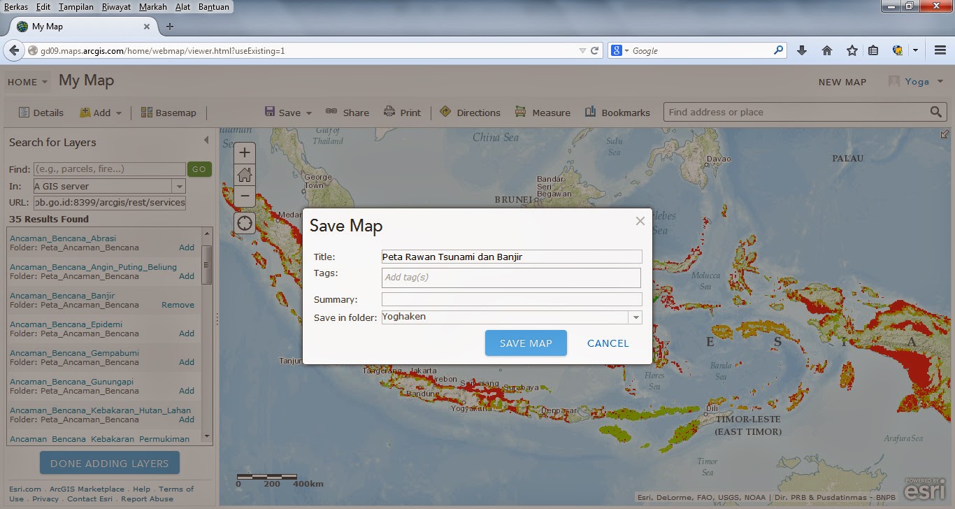 Penyediaan Data Geospasial oleh Instansi Pemerintah di Indonesia ~ Air ...