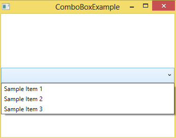 Programming Tutorials For Beginners: ComboBox Control in WPF - Part 12