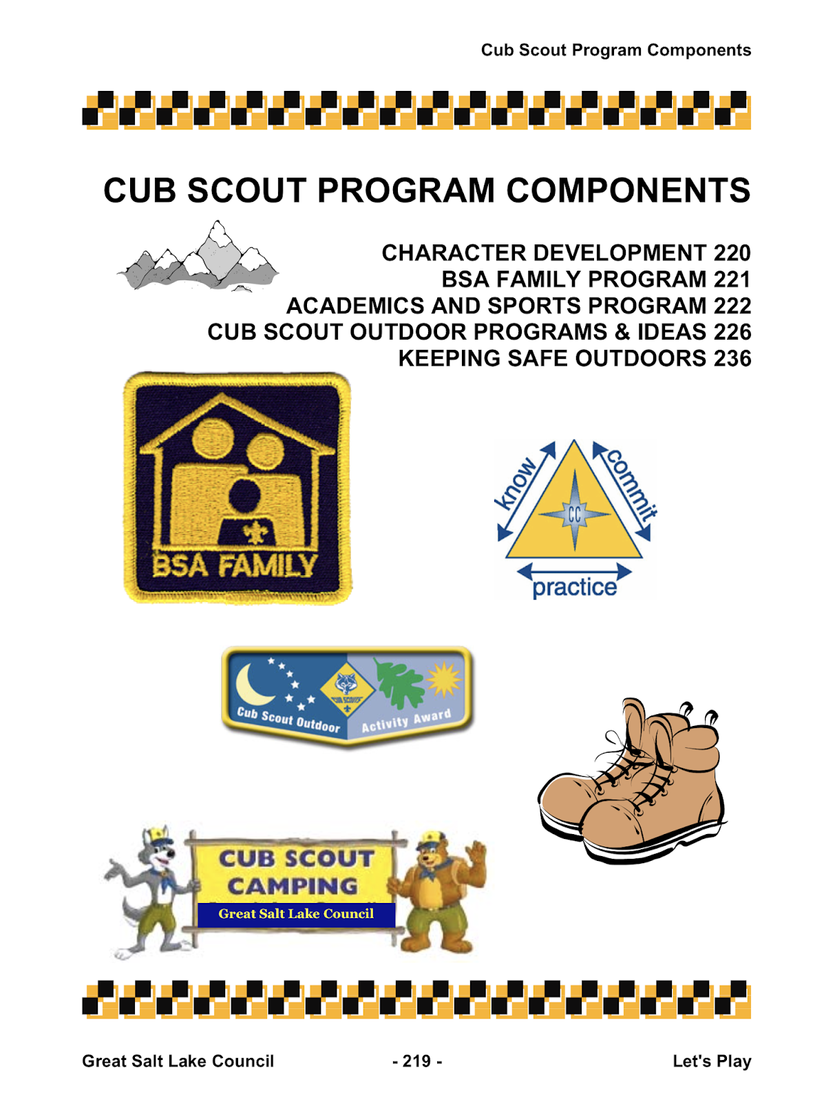 Akela's Council Cub Scout Leader Training: Cub Scout Program Components ...