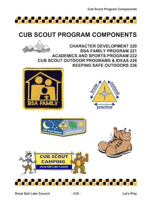 Akela's Council Cub Scout Leader Training: Cub Scout Program Components ...
