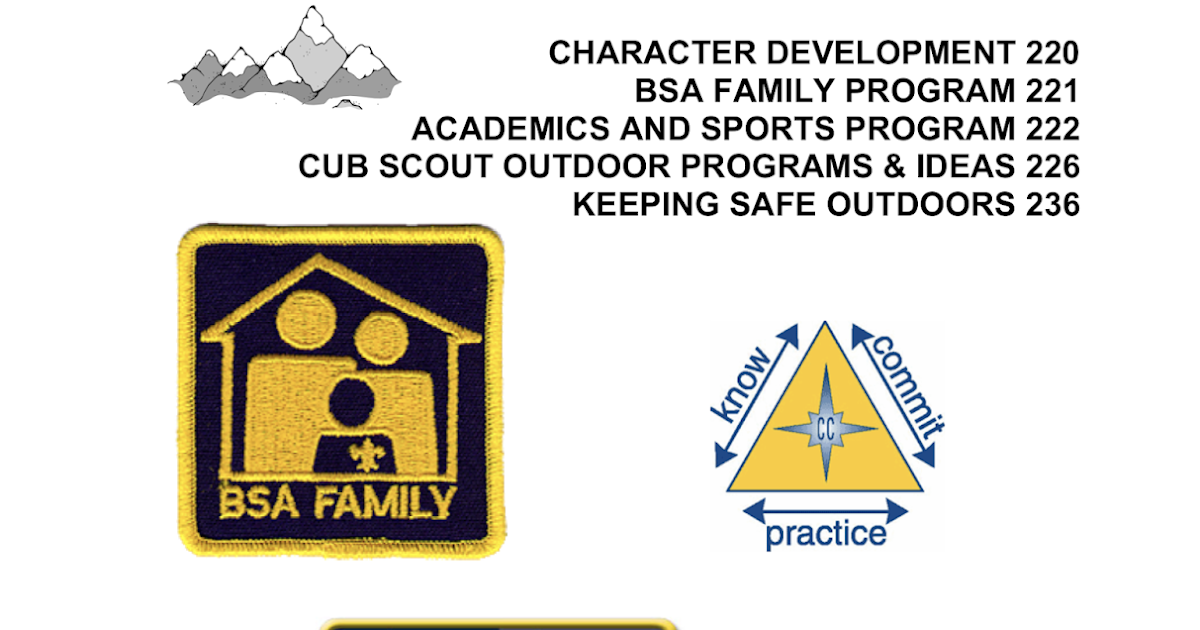 Akela's Council Cub Scout Leader Training: Cub Scout Program Components ...