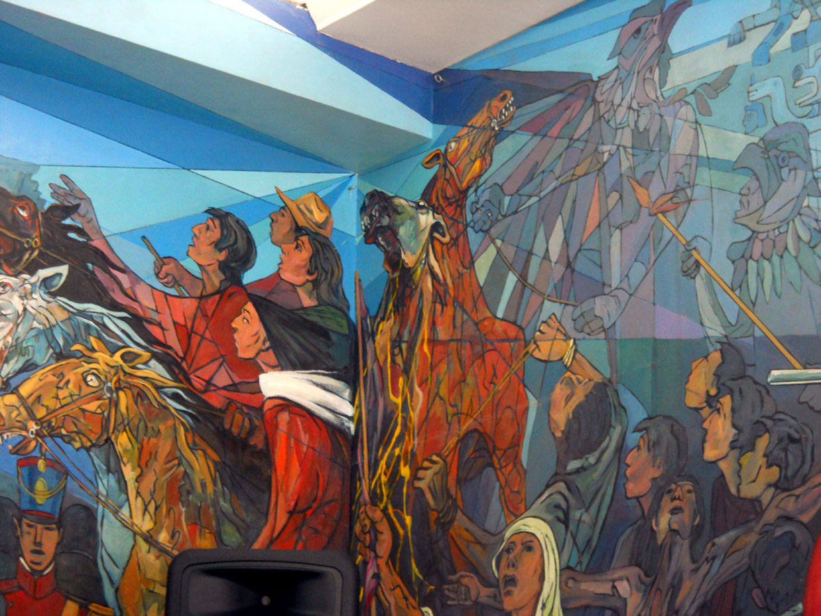 Encuentros de Arte: Muralismo en Bolivia.