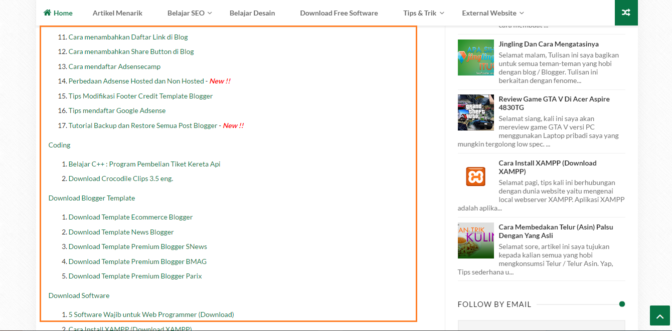Cara Membuat Custom Sitemaps Blogger - Digital Solutions by Leafcoder