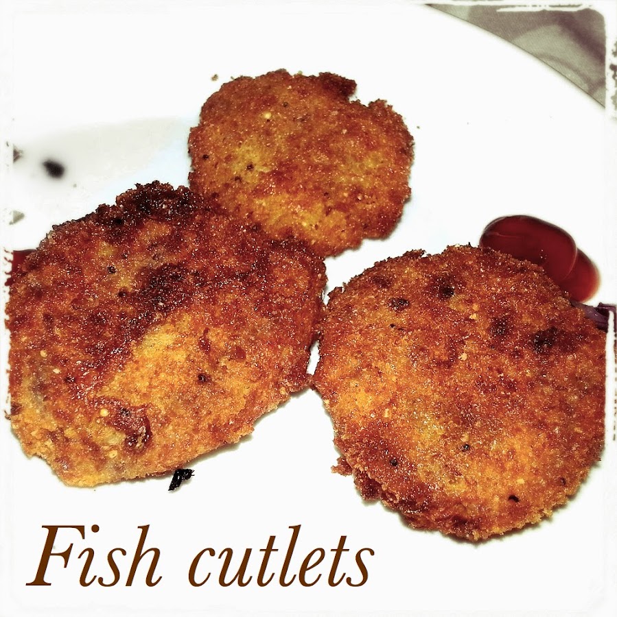 Life In Black White And Yellow: Fish cutlet