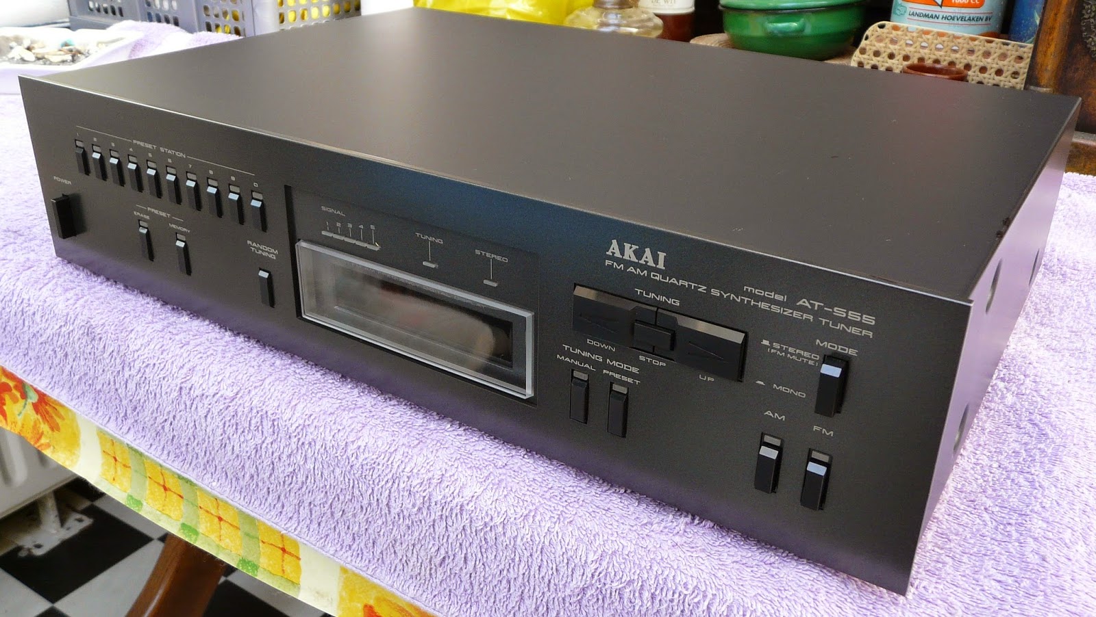 Akai AT-S55 - Digital Tuner | AudioBaza