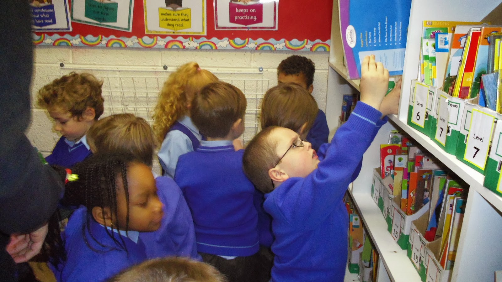 Literacy Site: Visiting our school library