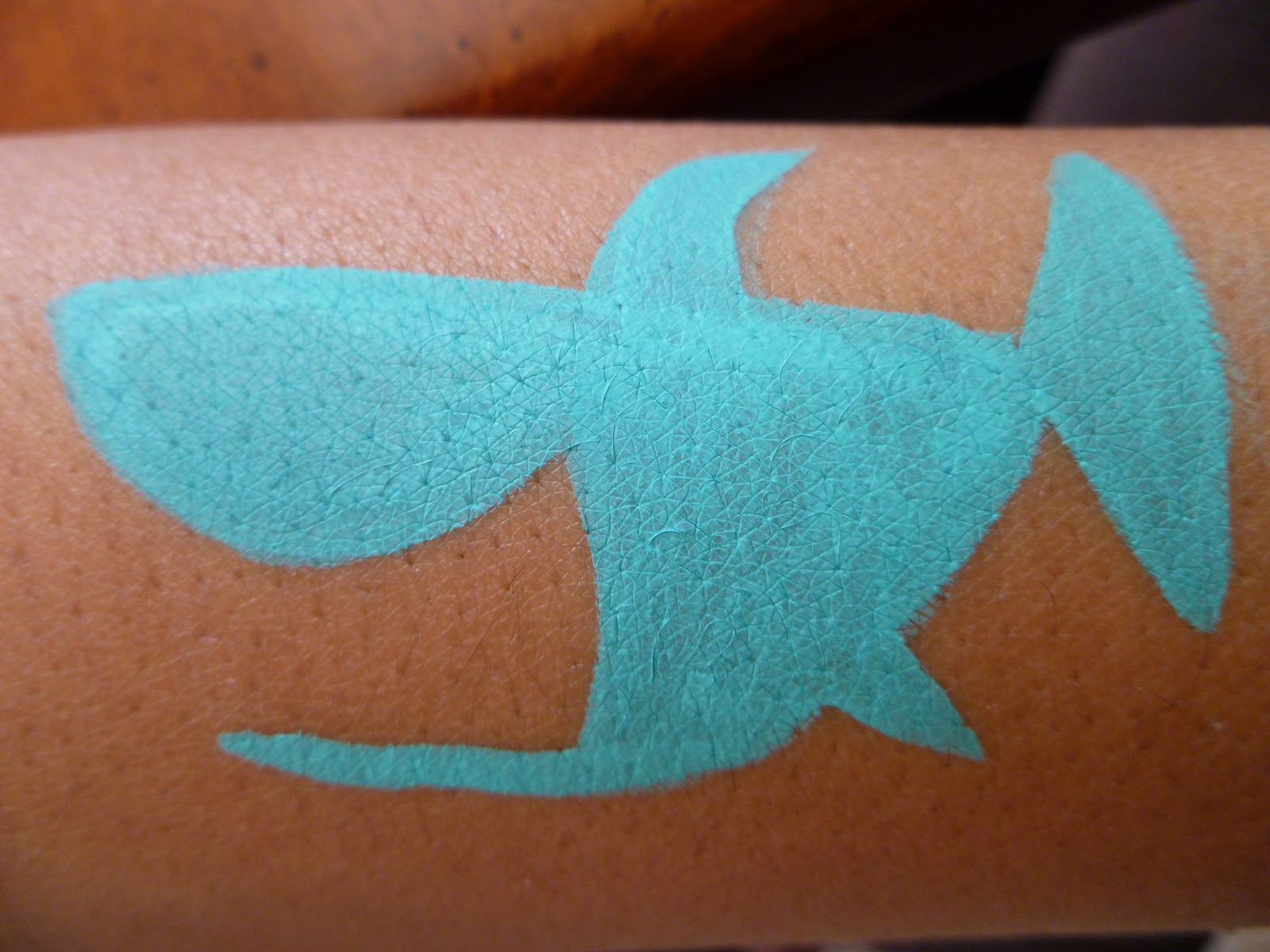 A Day in the Life Of Rachel: Quick Cheek Art: How to Face Paint a Shark
