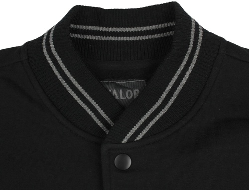 Valor Clothing Varsity Fleece Jacket - Black | URBAN HUNT