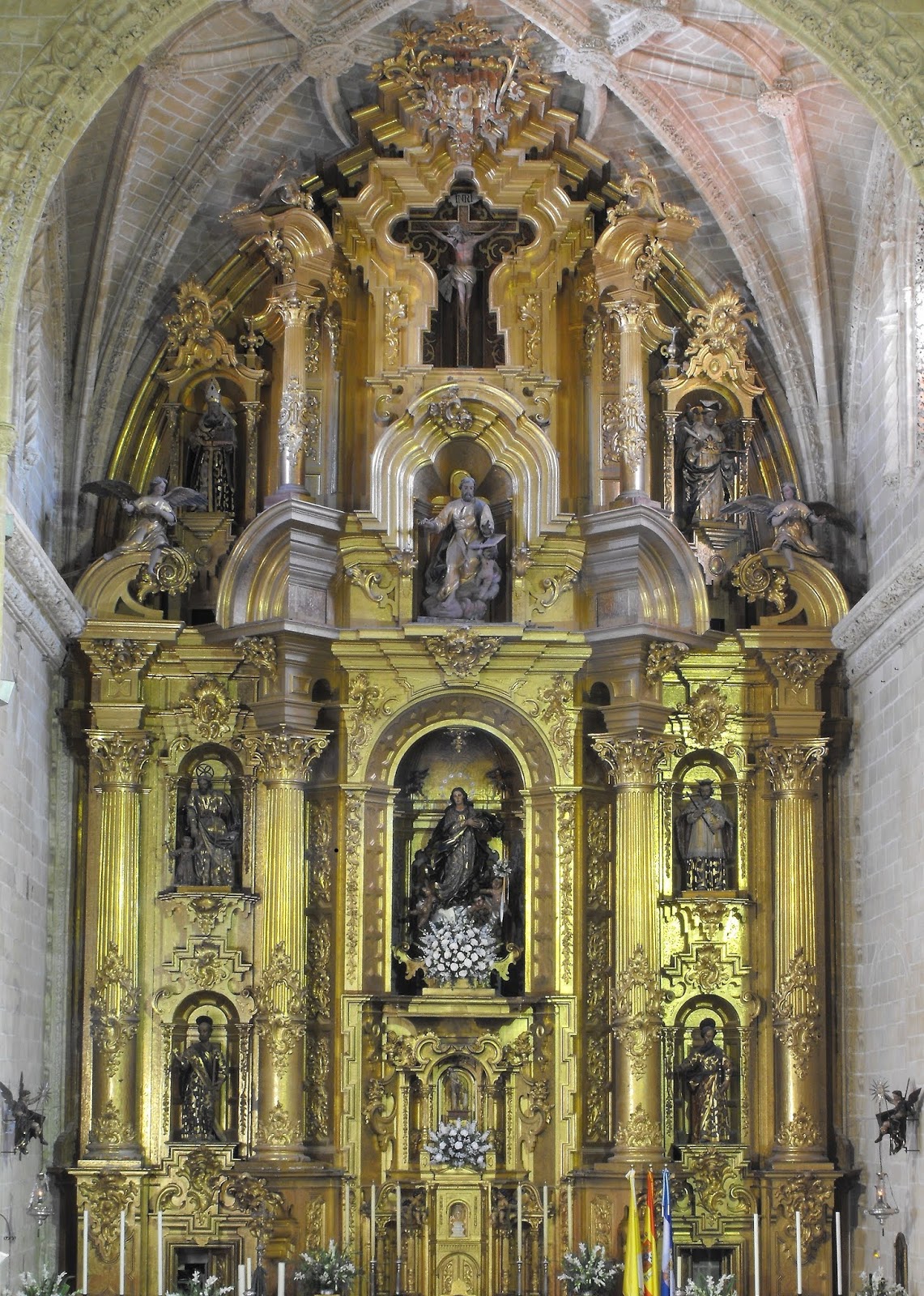 EL BARROCO JEREZANO: RETABLOS Y ESCULTURAS BARROCOS DE LA IGLESIA DE ...