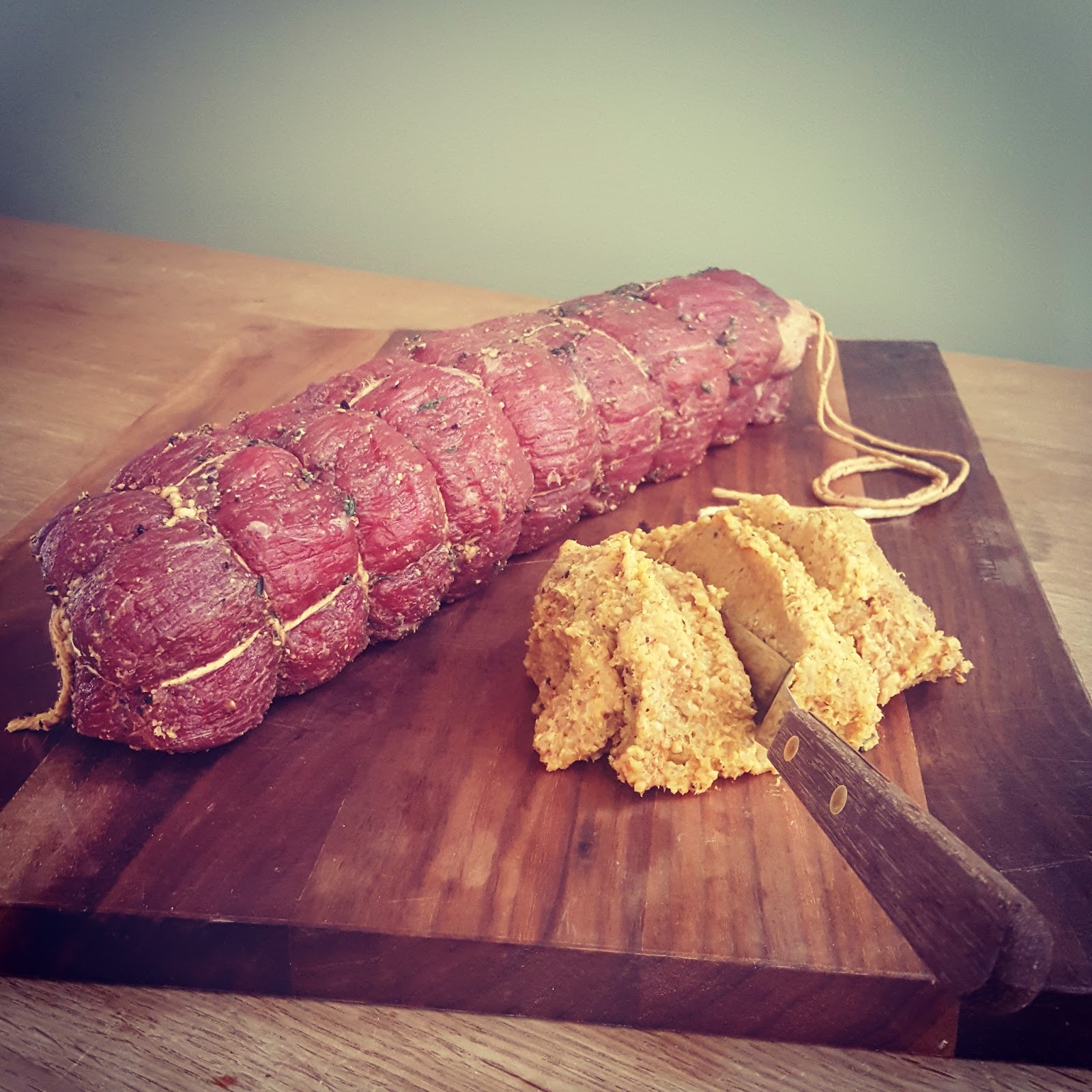OurCookQuest: Shio Koji Paste Accelerated Bresaola