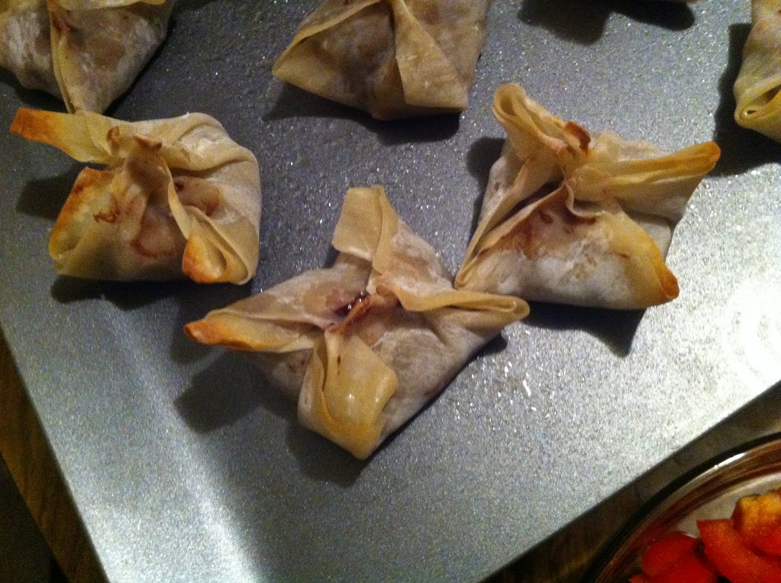 Yeah, I'd Bake That: Chocolate Filo Parcels