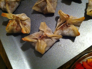 Yeah, I'd Bake That: Chocolate Filo Parcels
