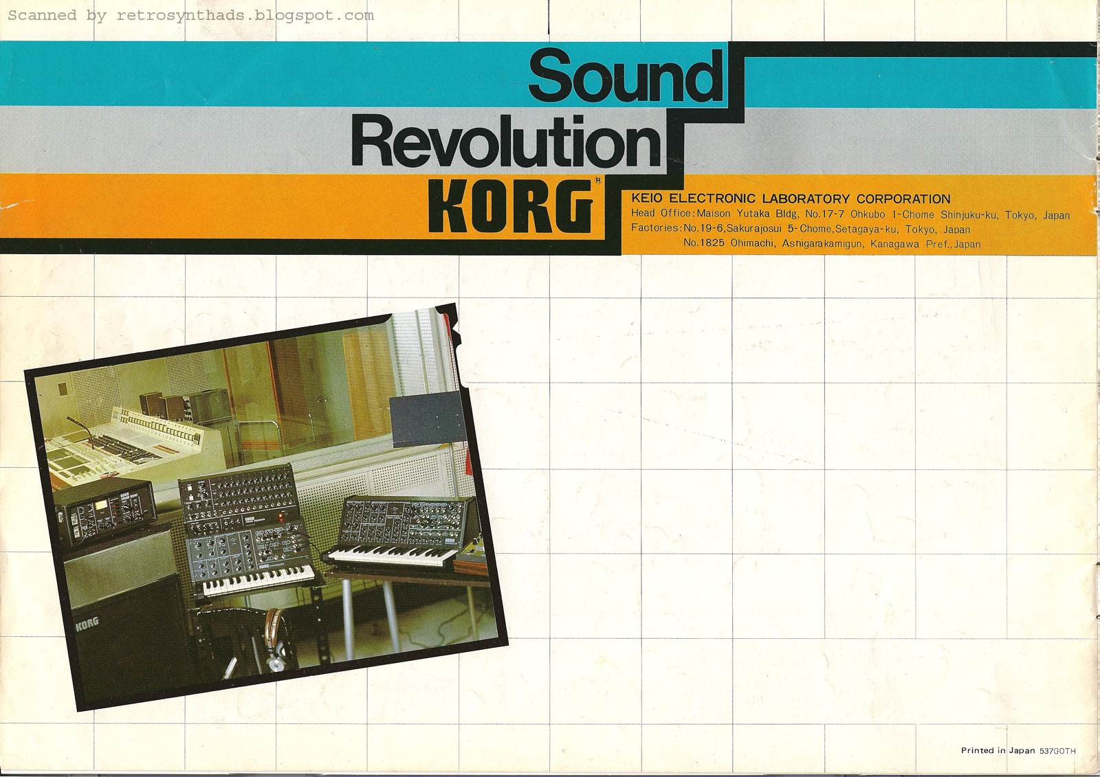 Retro Synth Ads: Korg MS-20, MS-10 and SQ-10 "The Second Generation of ...