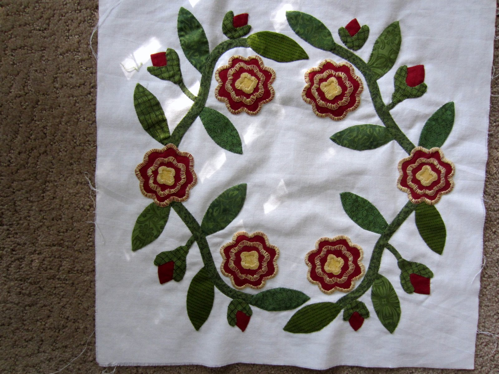 A Few of My Favorite Things: Slow Stitching Flowers