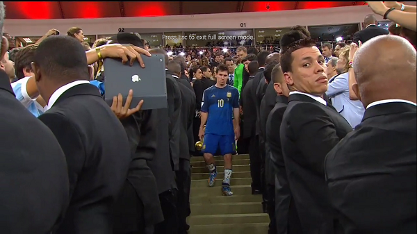 6 Lionel Messi Expressions After Final With Germany | Six on Channel