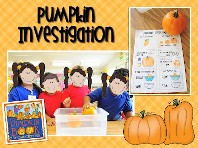 Mrs. Ricca's Kindergarten: Pumpkins Unit FREEBIE & Halloween Centers