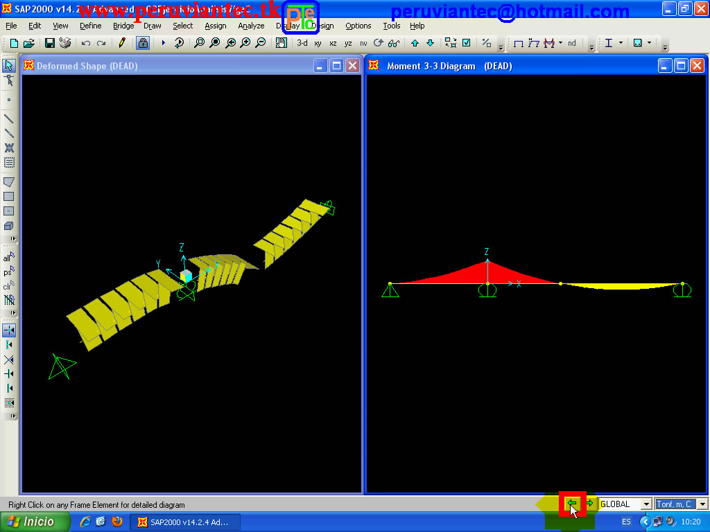 CURSO SAP2000 V14.2 EN VIDEOS , PARA APRENDER EN CASA,