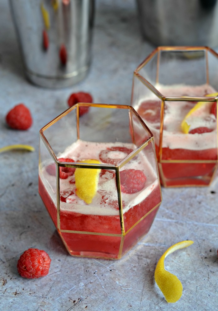 The Crazy Kitchen: Raspberry Chambord and Gin Sour