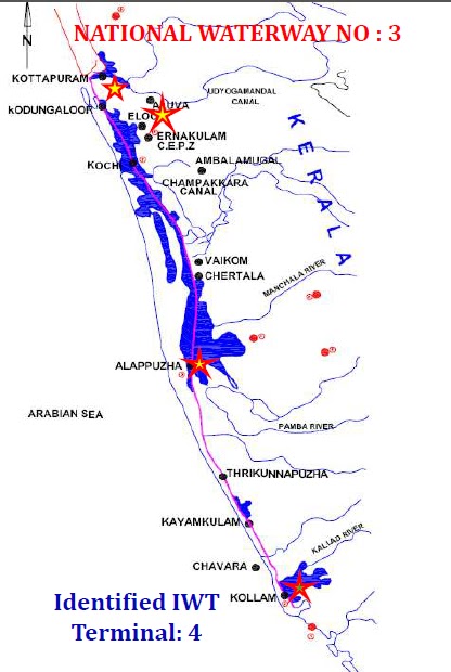 National Waterway 3 (India) - JungleKey.in Image