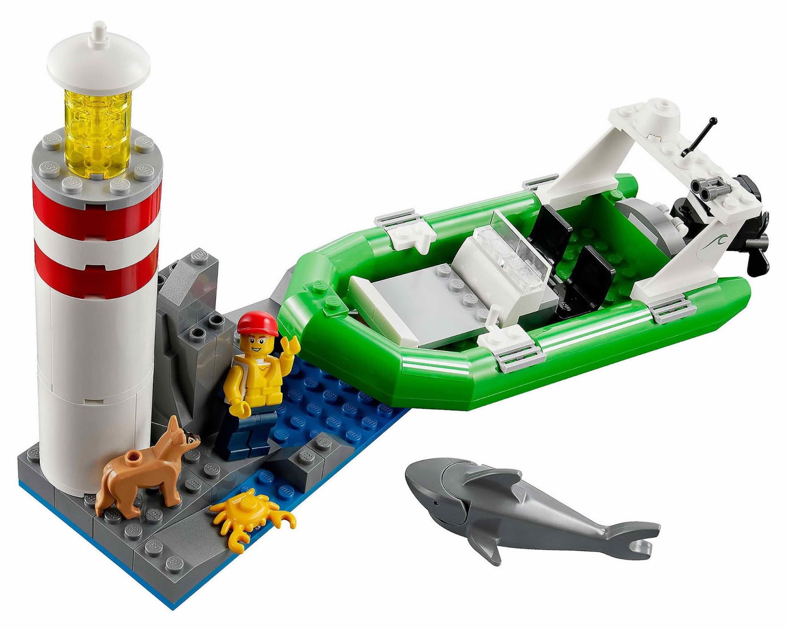 oneTWOBRICK.com: set database: LEGO 60014 coast guard patrol