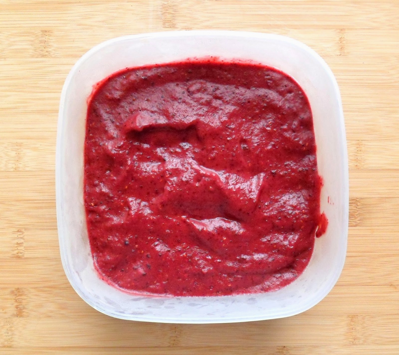 Les Crocs du Loupinet: Glace au yaourt et aux fruits rouges