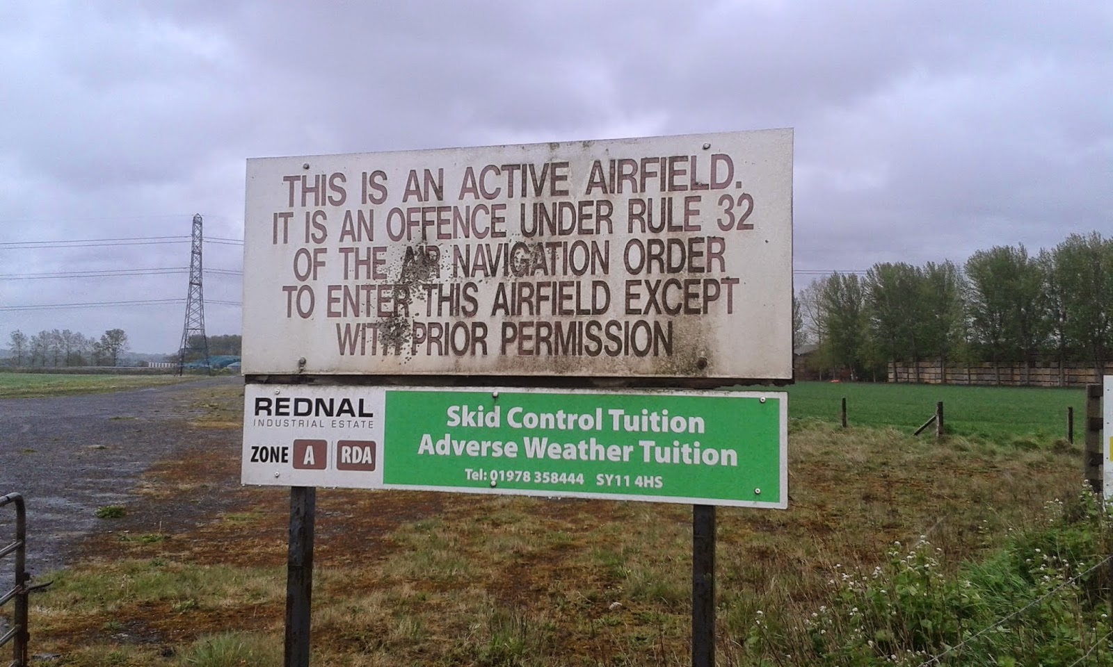 Shrewsbury from where you are not: What's left at RAF Rednal