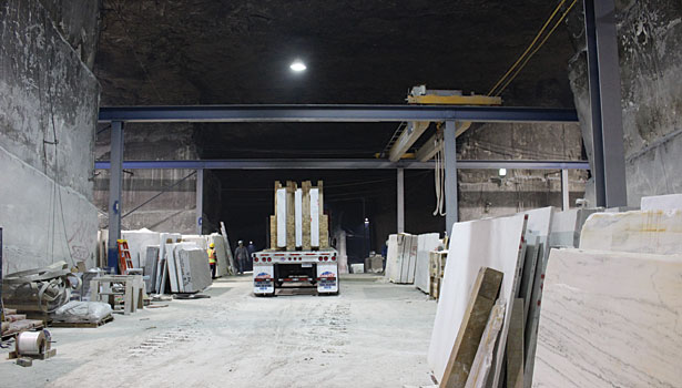 Vermont ΗΠΑ: η μεγαλύτερη υπόγεια εκμετάλλευση μαρμάρου στον κόσμο ...