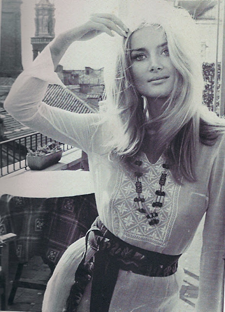Common Sense Movie Reviews: Barbara Bouchet: Picture of the Week #1