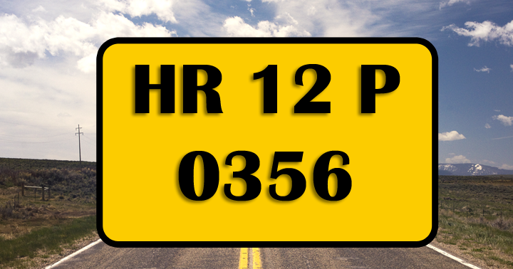 Vehicle Number Plate Code of Haryana