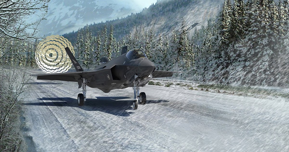 NORWEGIAN F-35 SUCCESSFULLY COMPLETES DRAG CHUTE TEST - Blog Before ...