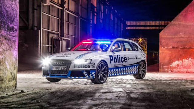 Top New Car: 450-hp Audi RS4 Avant joins Sydney's police force