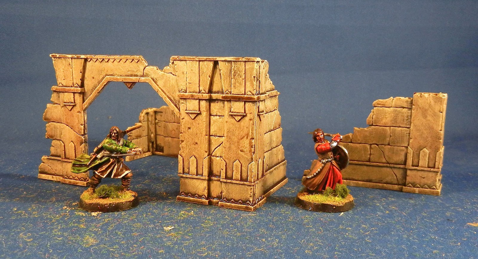 Bob's Miniature Wargaming Blog: Some 28mm terrain