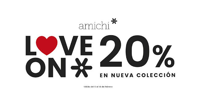 me gusta ahorrar: 20% dto en la nueva colección de AMICHI