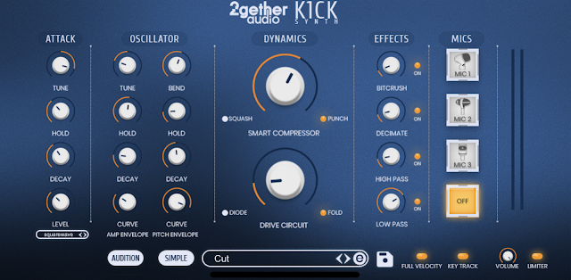 MATRIXSYNTH: Introducing K1CK SYNTH - Kick Drum Plugin