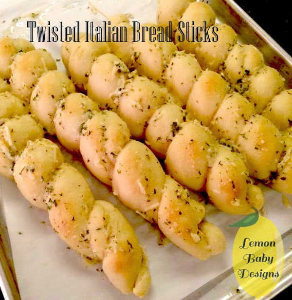Twisted Italian Bread-Sticks