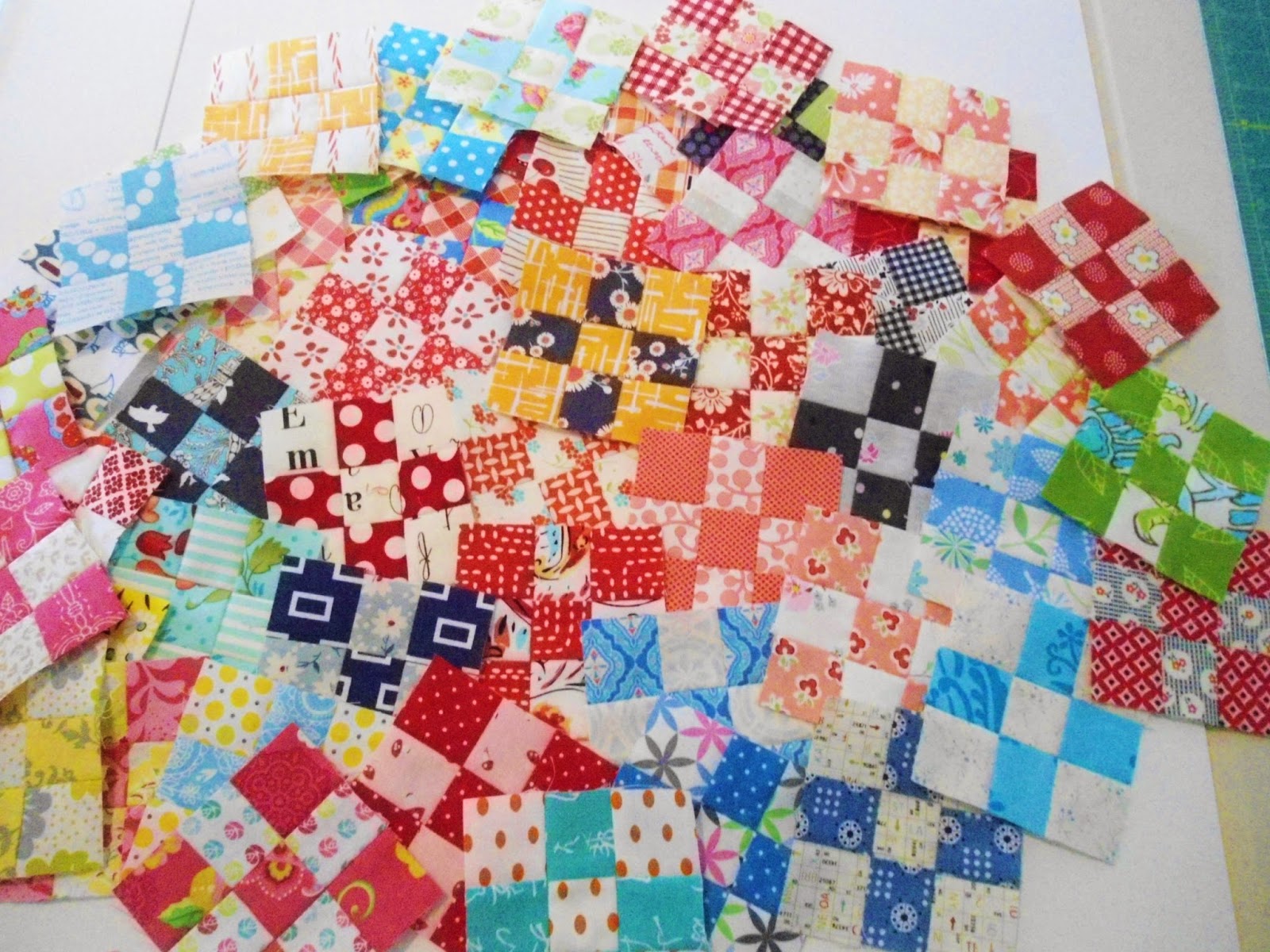 Pinkadot Quilts: Nine Patches