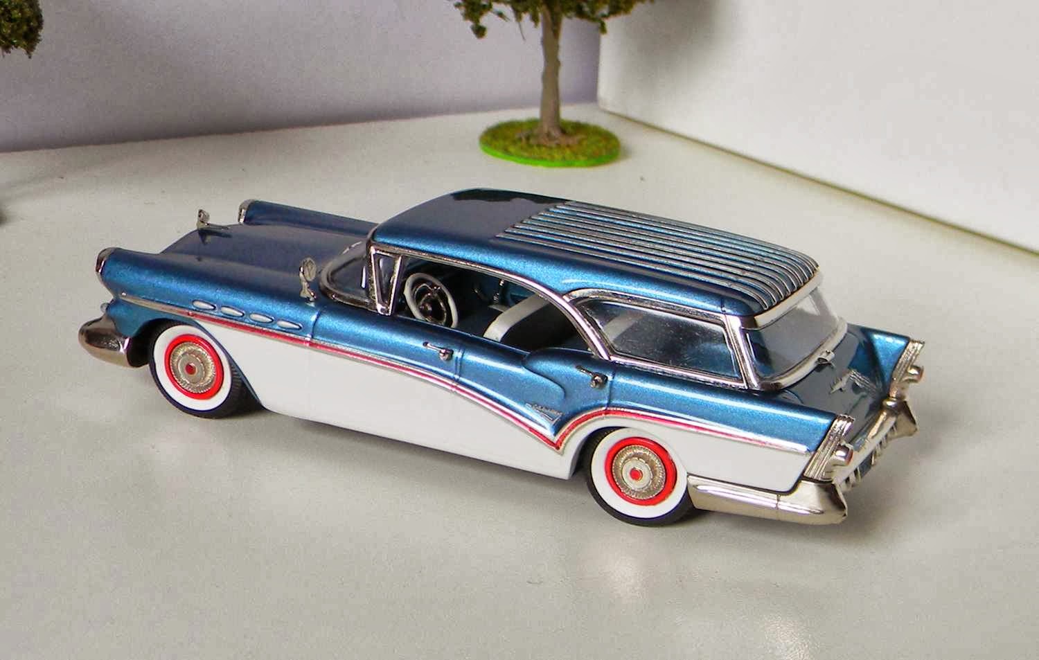 Voitures américaines 1/43: Conquest Models Buick Century Caballero 1957