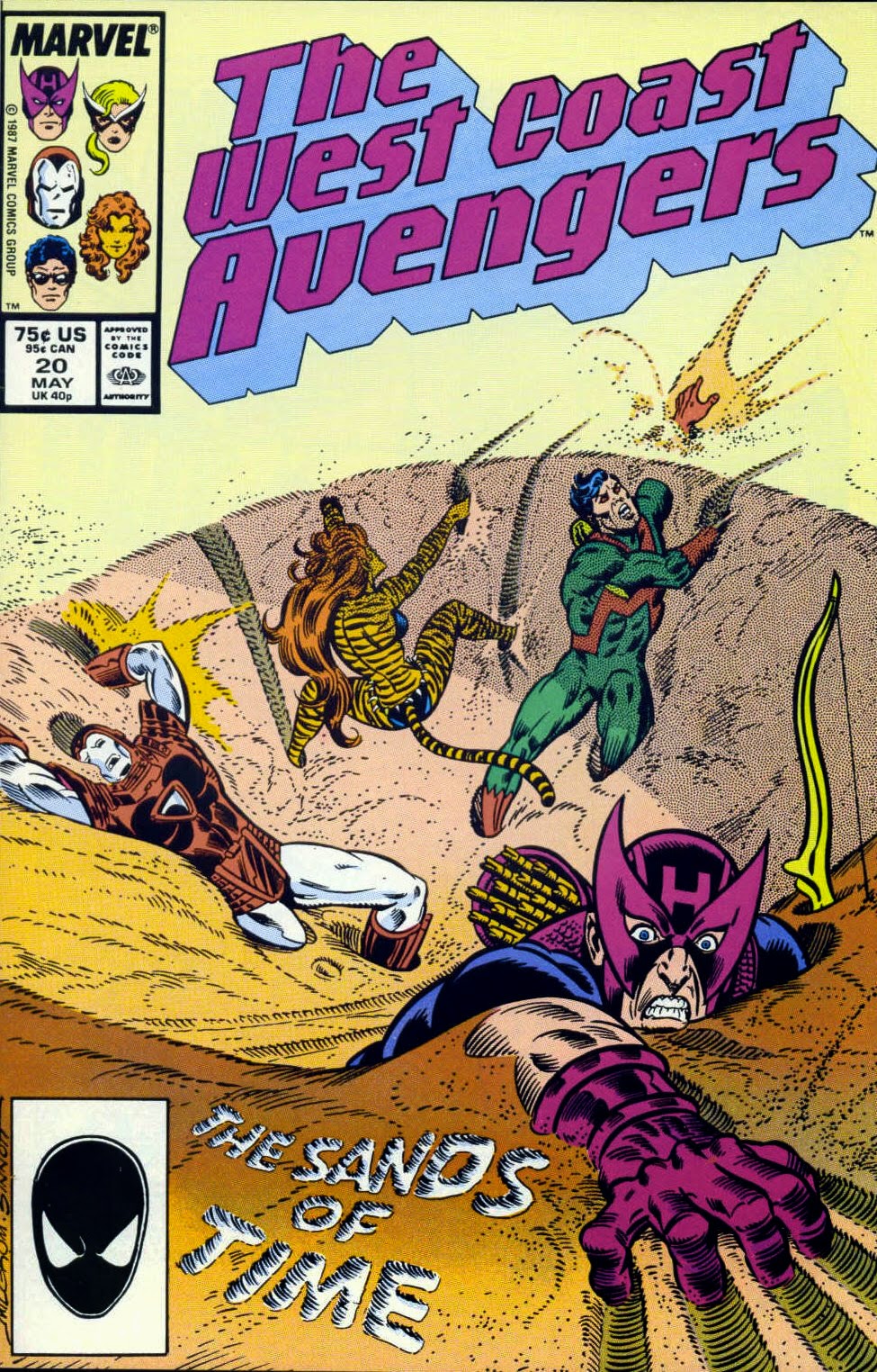 Marvel Comics of the 1980s: 1987: The Whackos' Cross Time Craziness ...