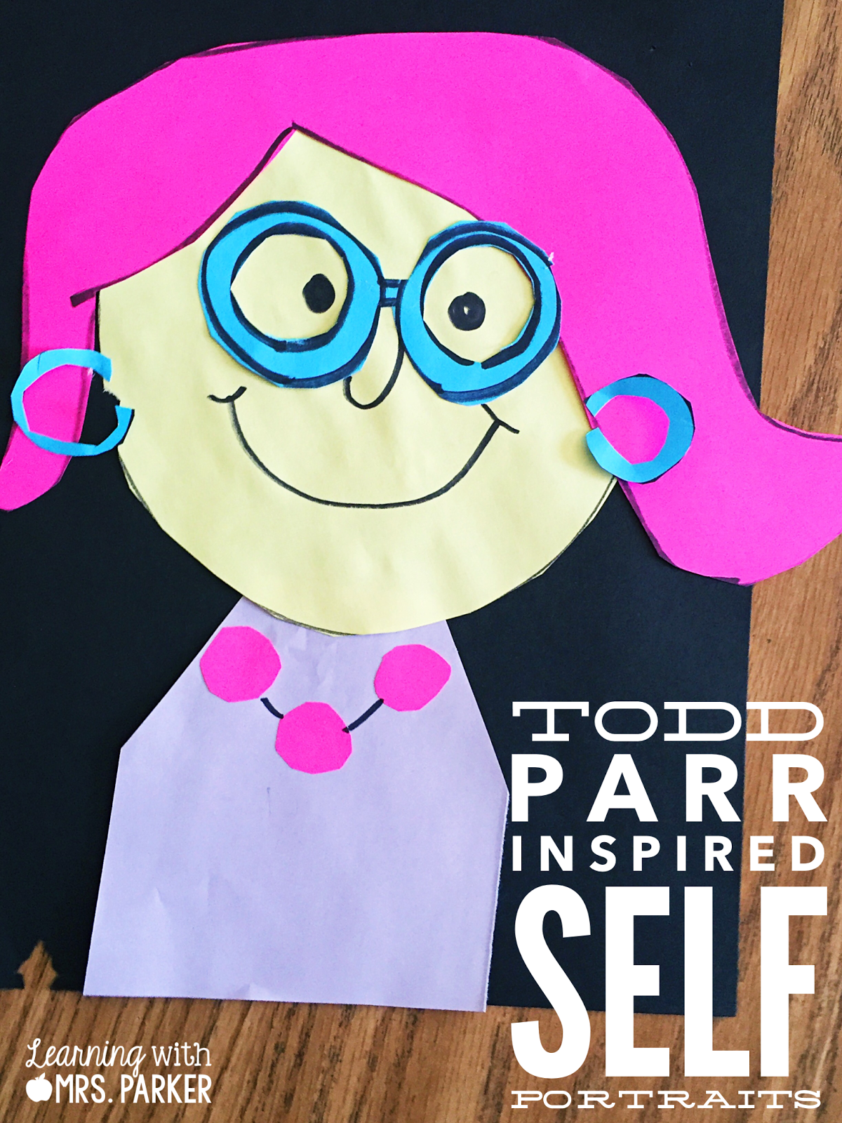 Self Portraits in Kindergarten - Learning With Mrs. Parker