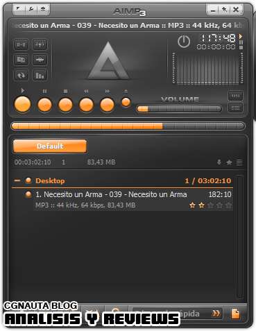 AIMP3: La mejor alternativa para Winamp - CGnauta blog