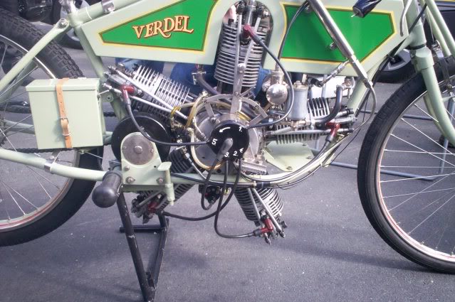 1912 VERDEL Radial Engine Motorcycle ( video ) - way2speed