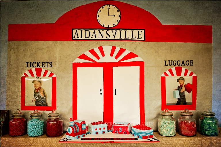 Kara's Party Ideas Vintage Train Station Birthday Party | Kara's Party ...