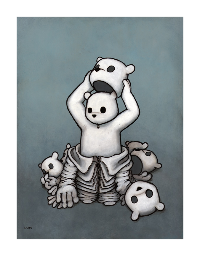 INSIDE THE ROCK POSTER FRAME BLOG: Luke Chueh Inside Out Art Print on ...