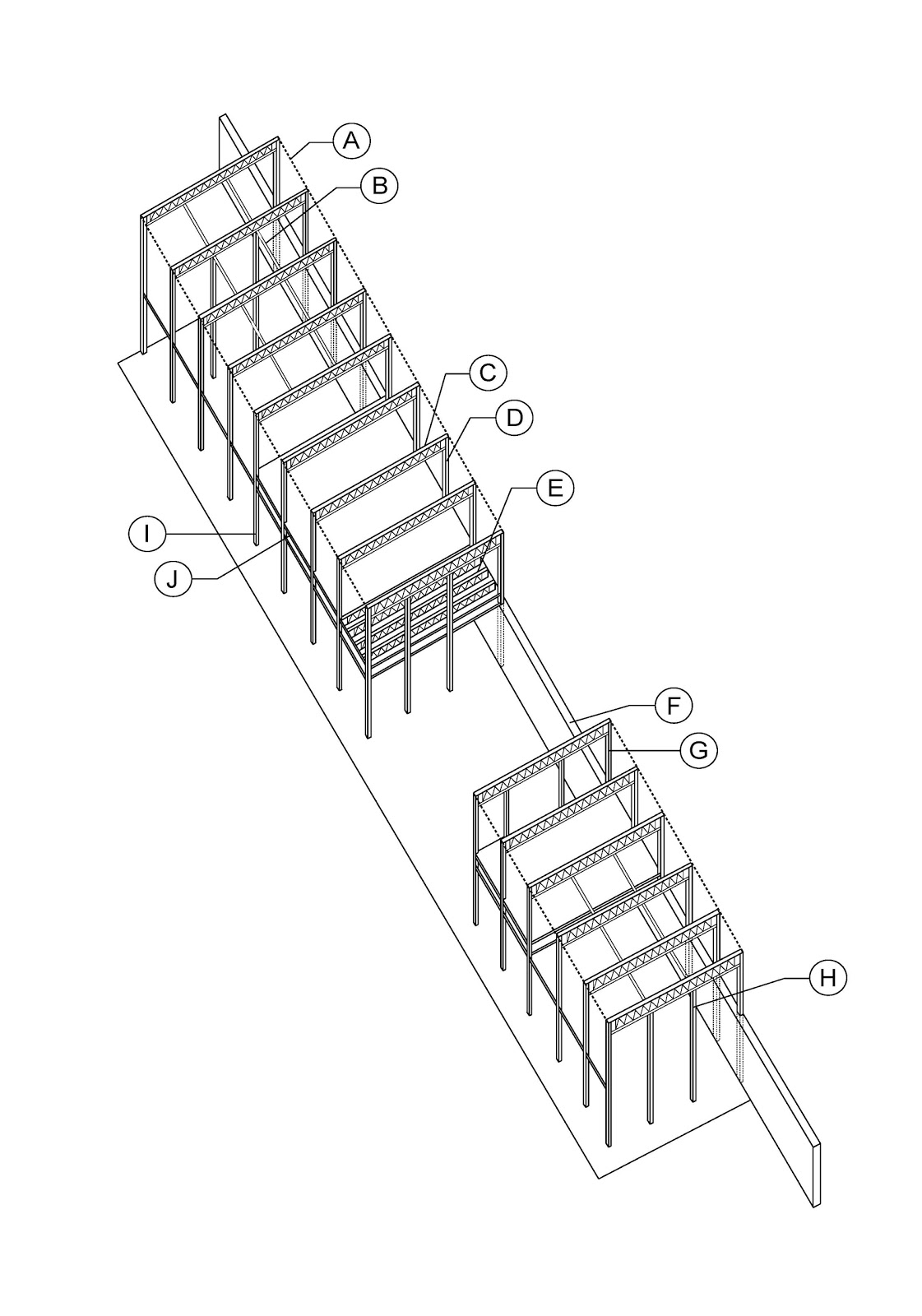Eames House: Eames House Frame Construction