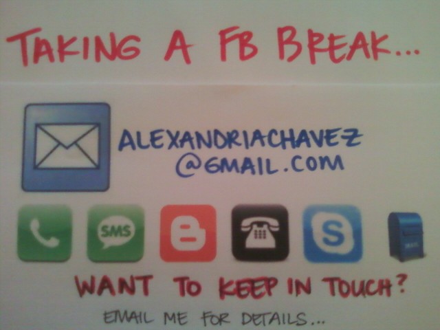 How I Checked Facebook Without Electricity: Facebook Hiatus