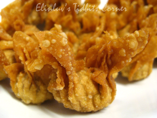Elinluv's Tidbits Corner: Crispy Fried Wanton