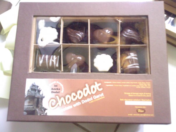chocodot, new variant chocolate from garut, indonesia