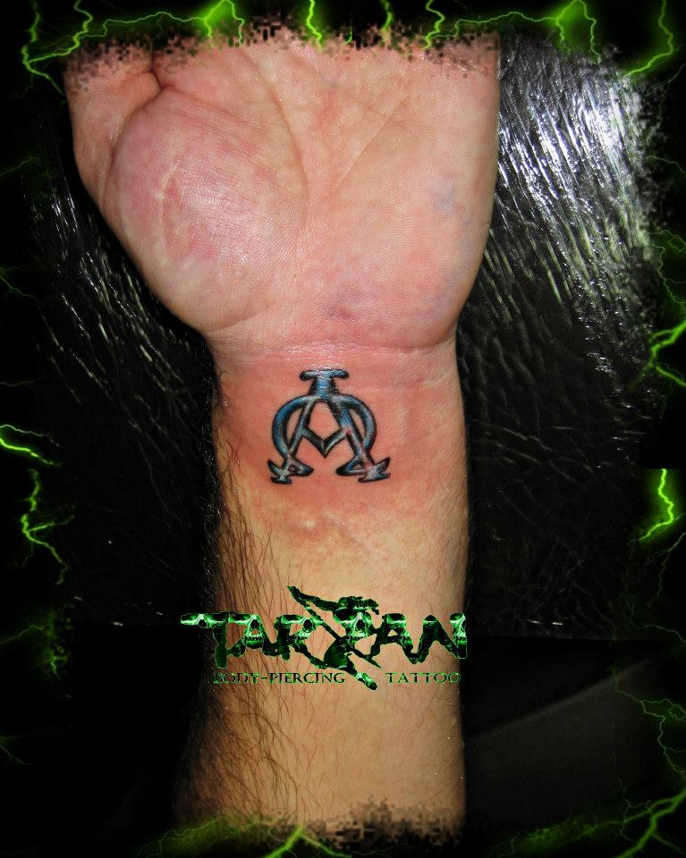 Robert Tattoo Art : Alpha Omega